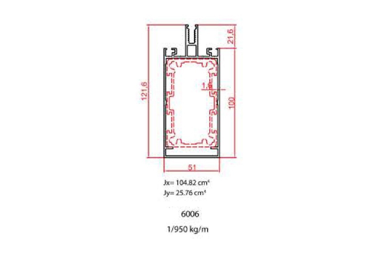 006 vertical profile | Valid Aluminum
