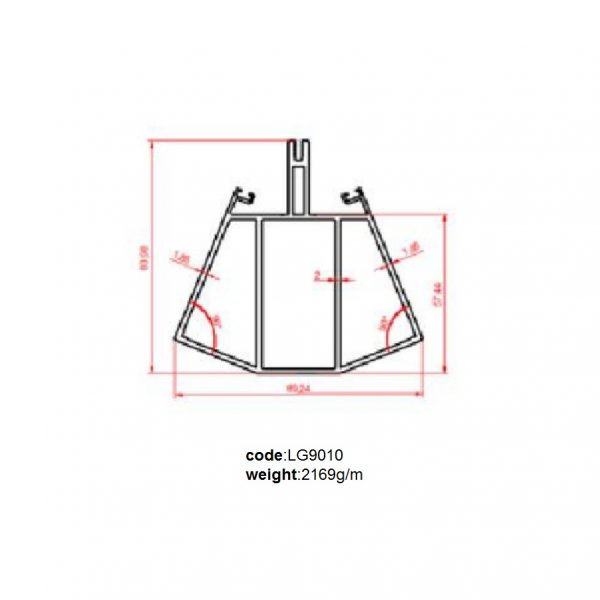 Z-shaped louver profile | Valid Aluminum