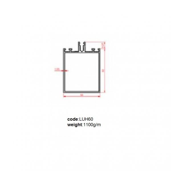 Z-shaped louver profile | Valid Aluminum